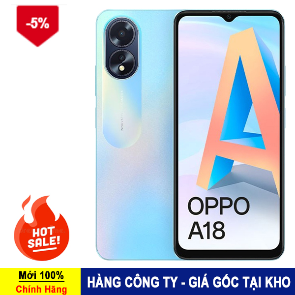 Oppo A18 - Mới Chính Hãng